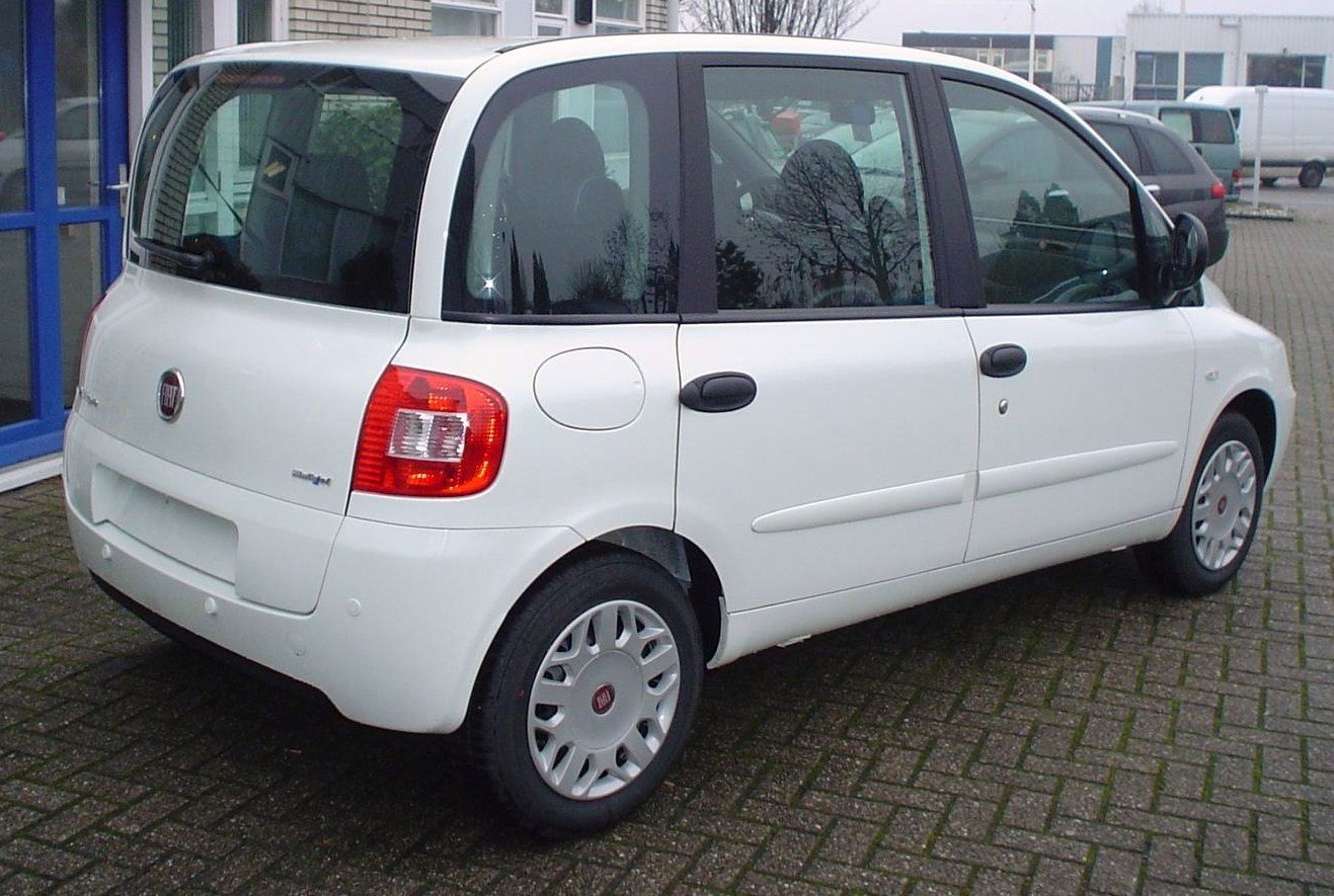 Fiat Multipla spécifications techniques et économie de carburant